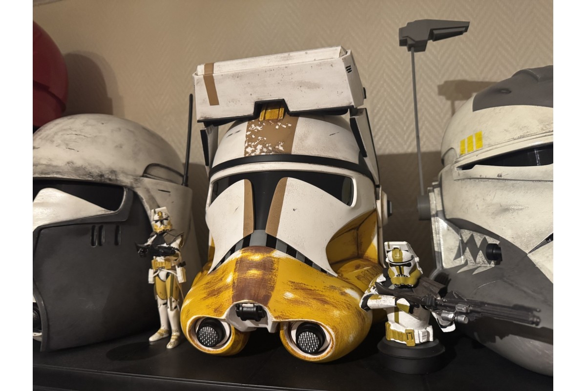 Commander Bly 327th Star Corps Clone Trooper Phase 2 Helmet ROTS ...
