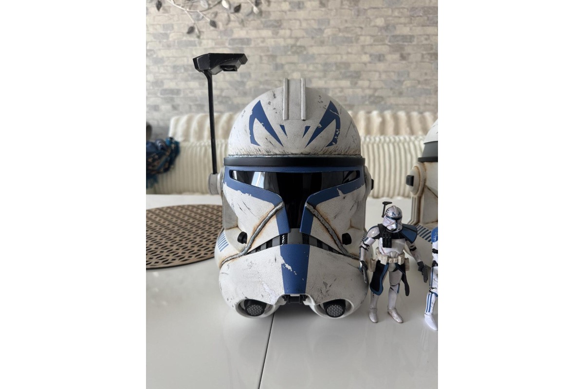 Captain Rex 501st Legion Clone Trooper Phase 2 Helmet ROTS | Premium ...